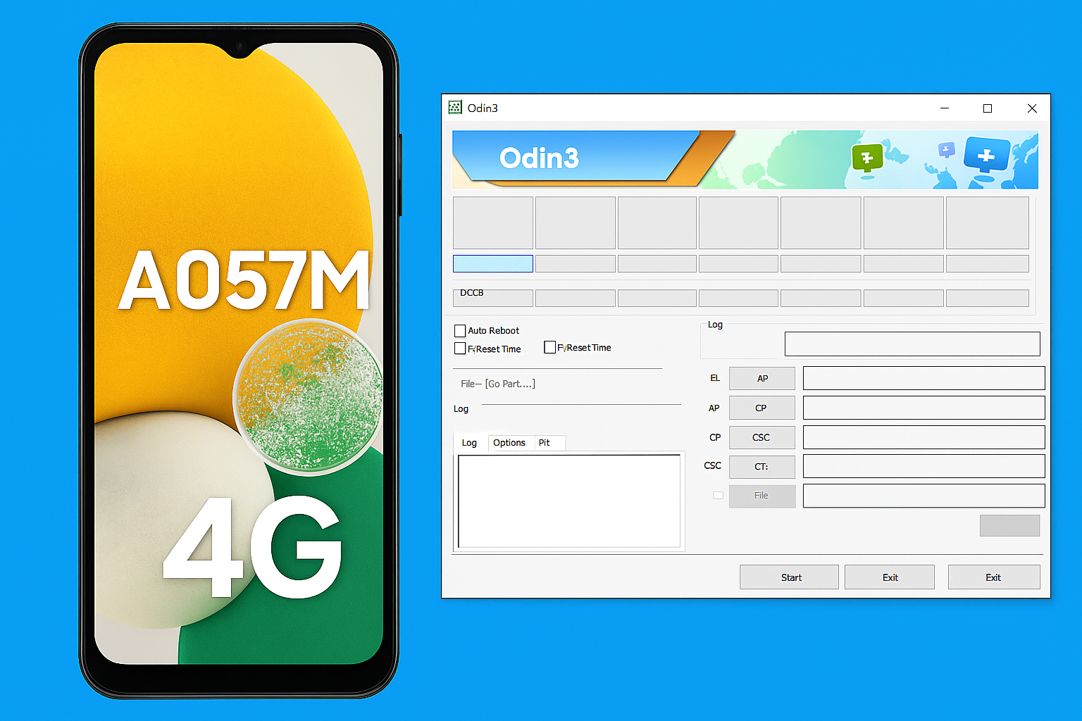 Galaxy A05s (A057M) ROM Android 15 + Odin Atualizado